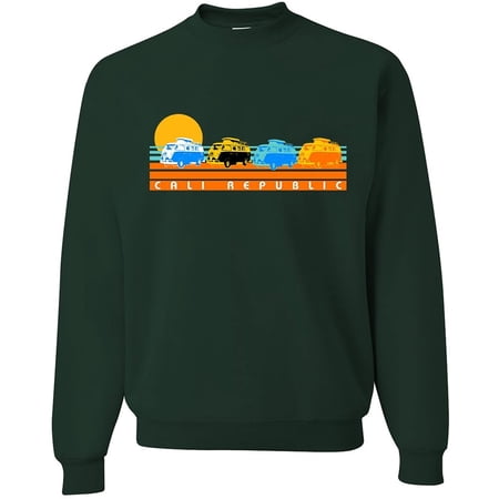 Cali Republic Vintage Van Sunset Crewneck Sweatshirt | Walmart Canada