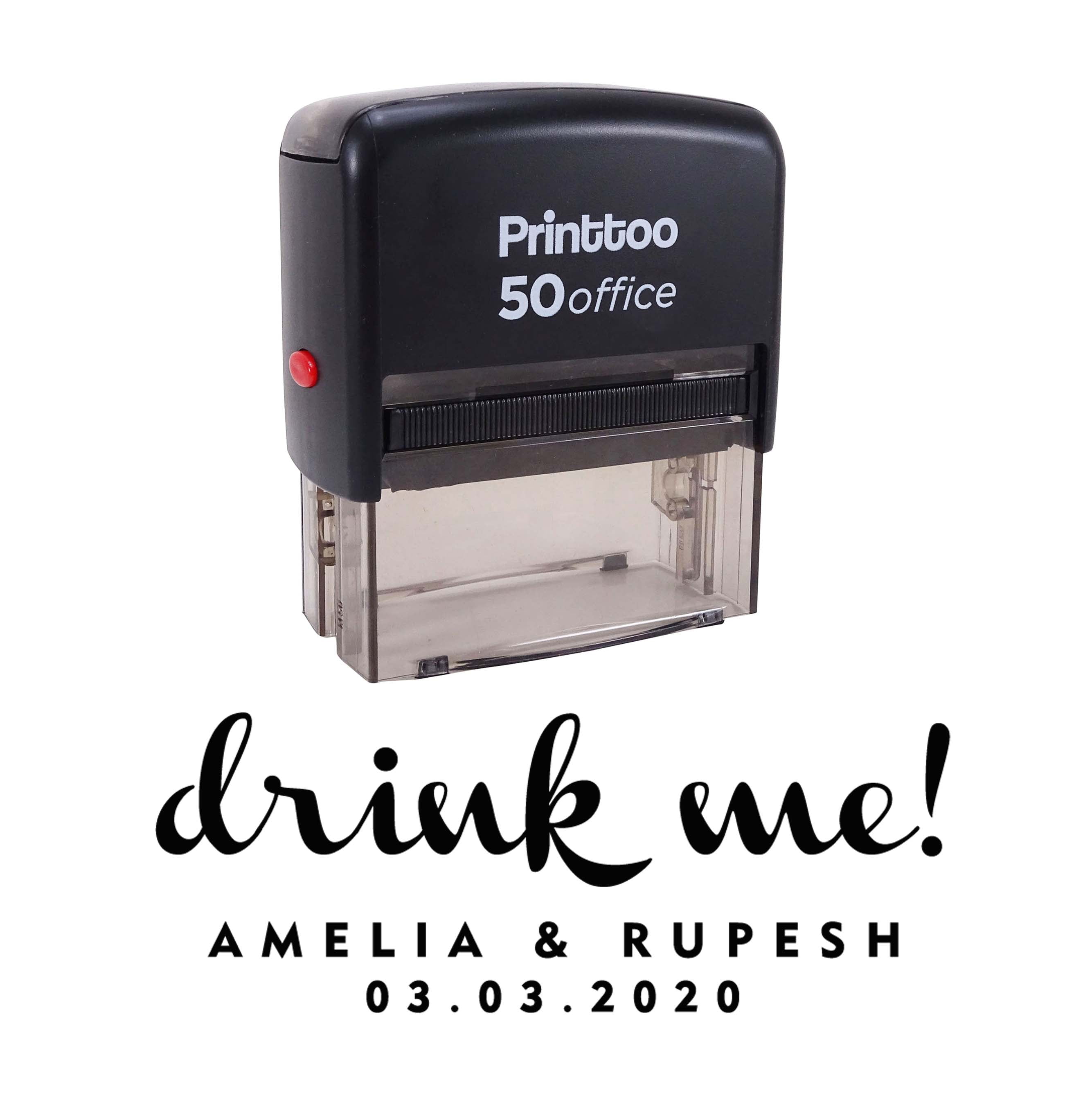 Printtoo Self Inking With Received Accounts Payable Text Date Document ...