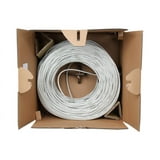 StarTech 1000 ft Roll of Gray Plenum CMP Cat 6 Solid UTP Bulk Cable ...