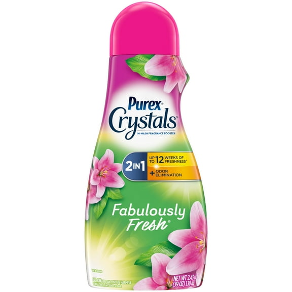Purex Fragrance Booster Fresh Spring Waters 39 oz In-Wash Scent Booster ...