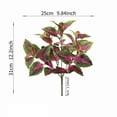 WYBXZ Purple Artificial Perilla for Home Decor, Faux Leaves Plant for ...