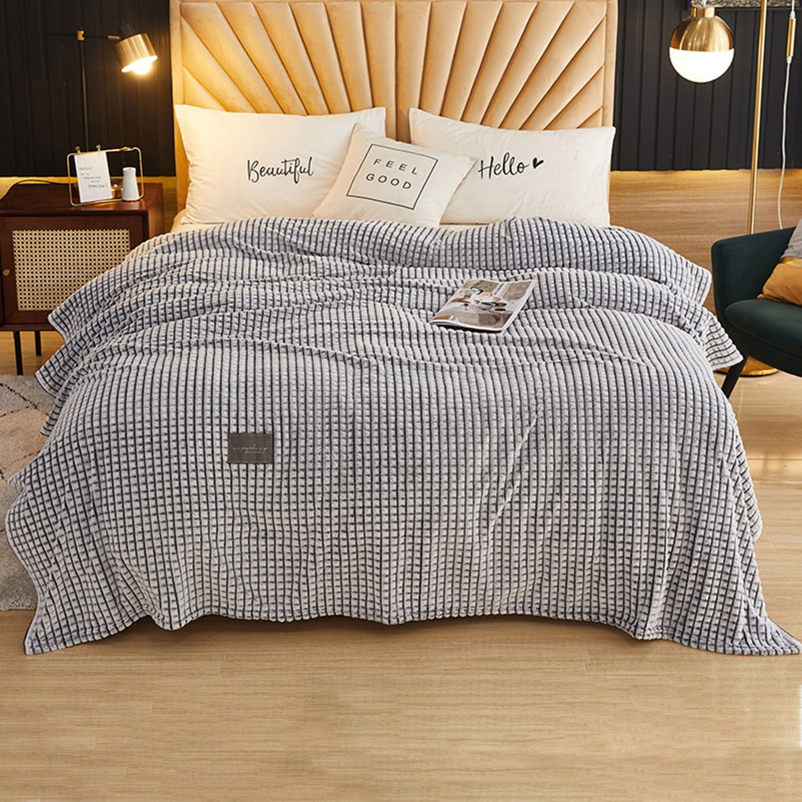 Click here for Haomonzen Cooling Blankets Flannel Fleece Blanket... prices