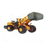 Big Wheel Fork Lift Heavy Duty Construction Toy Truck Yellow Color ...