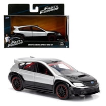 Fast and Furious Brian's Subaru WRX STI Hatchback, 1:32 Scale, Black ...