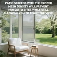 Petoto Window Screen Mesh, 39.4 in x 100 ft Screen Mesh Roll, Pet ...