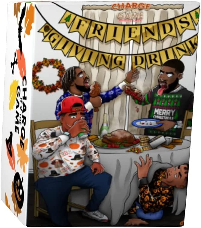 Charge It 2 The Game Drinking Cards: Friends Giving Drinks - Walmart.com