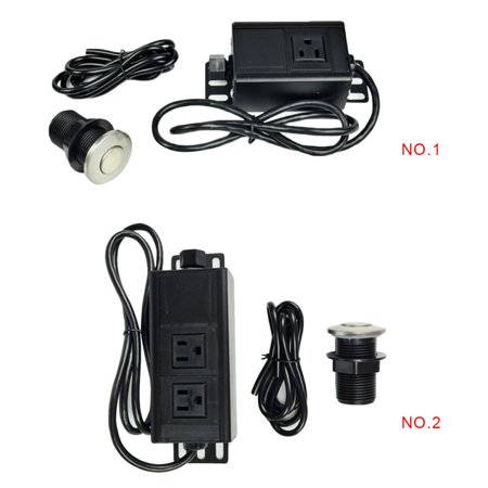 Sink Top Garbage Disposal Air Switch Kit with Set; Counter Single ...