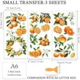 3 Sheets 3 Styles PVC Waterproof Decorative Stickers Self Adhesive ...