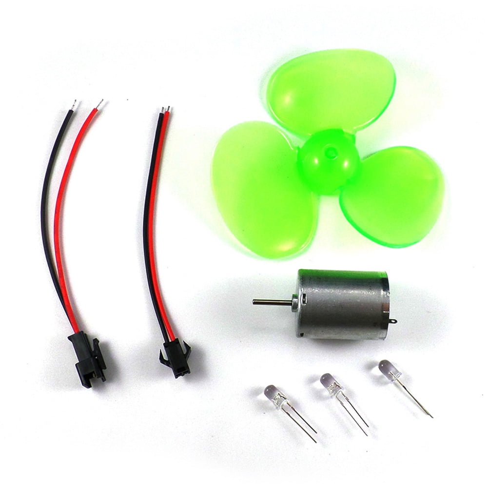 0.1-24V DC Generator Set Micro Fan Blade Wind Turbines Small DIY Motor ...