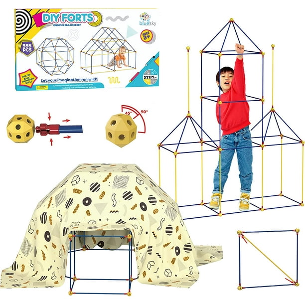 Creative Building/Construction Fort Set, Creative Building Toy Set (355 ...