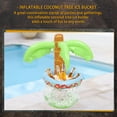 BESTYASH Green Inflatable Cooler for Party Storage with Coconut Tree ...