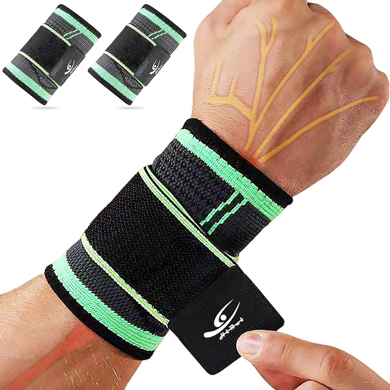 Wrist Brace Wrist Wraps Compression Wrist Strap, Wrist Support for Work ...