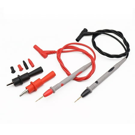 HUSERYT 1000V 20A Universal Digital Multimeter Probe Test Leads Pin ...