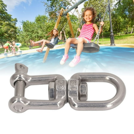 Double Jaw Shackle Professional Heavy Duty 304 Stainless Steel Rolling ...
