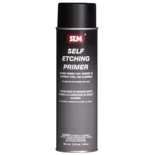 SEM Paints 39673 Self Etching Primer- Black, 20oz Aerosol Can - Walmart.com