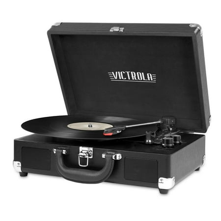Victrola Suitcase Record Player with 3-speed Turntable - Walmart.com