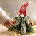 Christmas Window Decor Faceless Gnome with LED Light, Paper Crafted ...