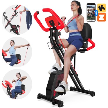 MERACH S04 Indoor Silent Under Desk Bike Peddler with Free App, Non ...