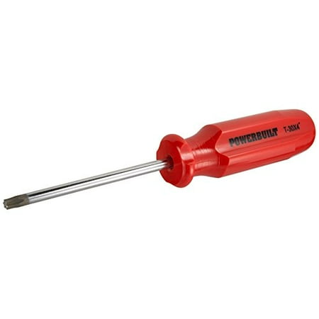 Powerbuilt 646021 Maxi-Grip Handle Star Screwdriver, T-30 x 4 ...