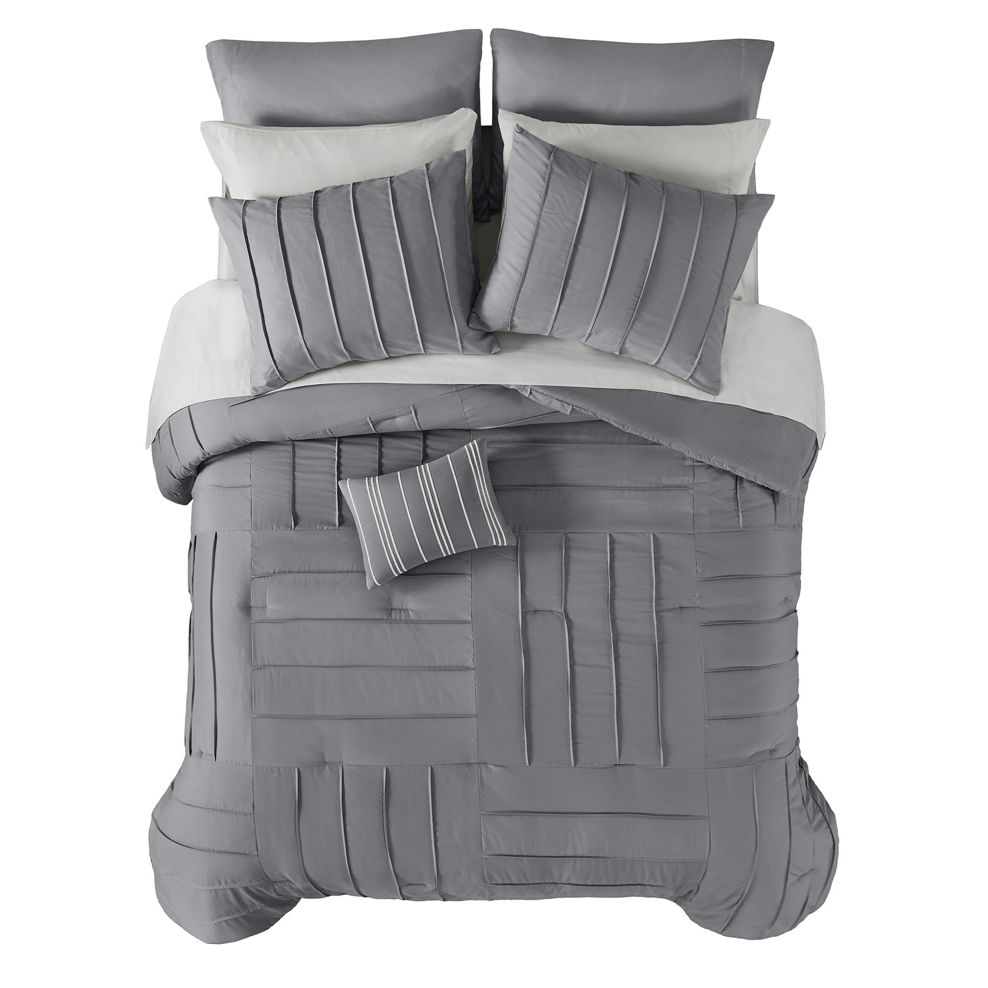 Click here for Mainstays 11 Piece Bed In A Bag prices