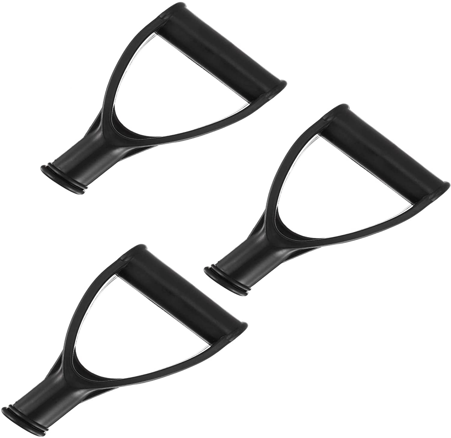 3Pcs Shovel D Grip Handles Metal Snow Shovel Replacement for Digging ...