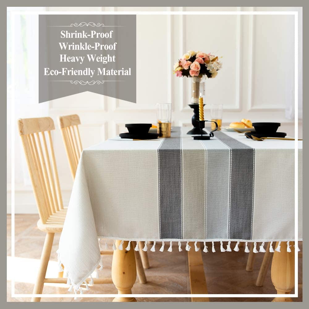 Home & Living Kitchen & Dining Nature Design Linen Natural Fiber Table ...