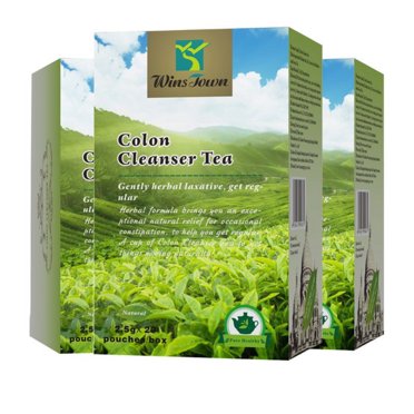 Flat Tummy Tea Premium Colon Cleanse Detox - 2-Day Gut Flush ...