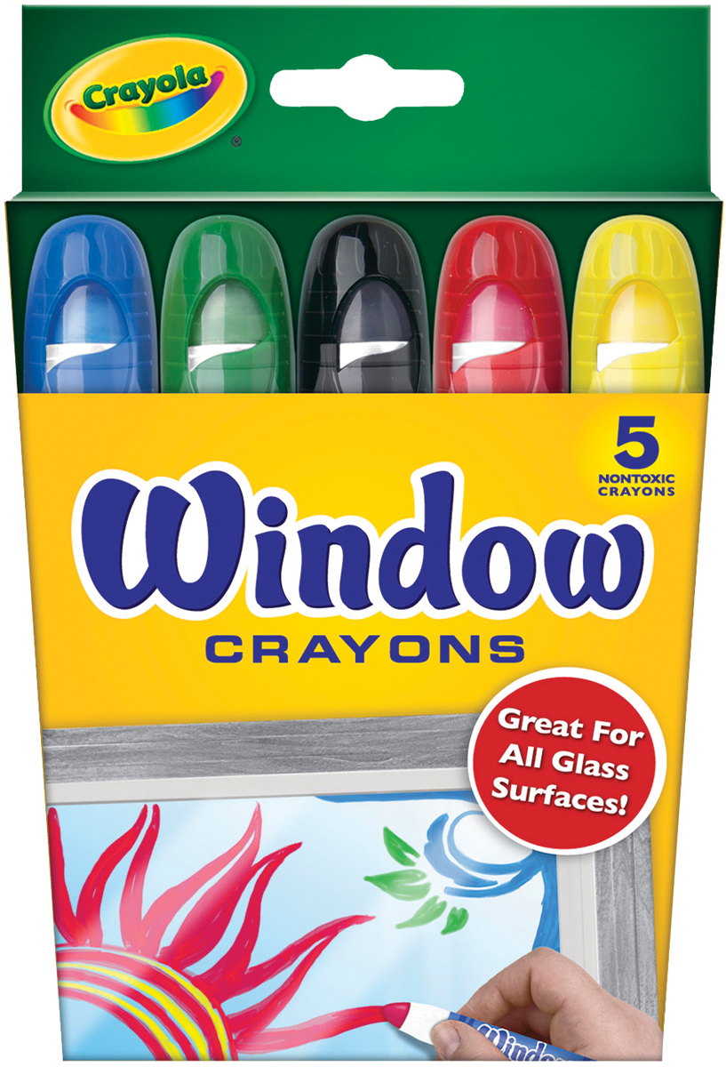 Crayola Window Crayons-5/Pkg | Walmart Canada