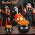 Halloween Decoration Mist Maker Fog Black Party Prop Witch Cauldron ...