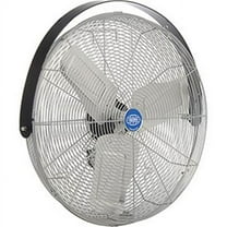 Global Industries Deluxe Oscillating Wall Mount Fan - Black & Silver ...