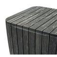 Keter Luzon Flexitone Side Table, Graphite Wood Look - Walmart.com