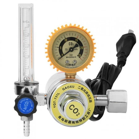 Peahefy Carbon Dioxide Decompressor, Electric Heating CO2 Pressure ...