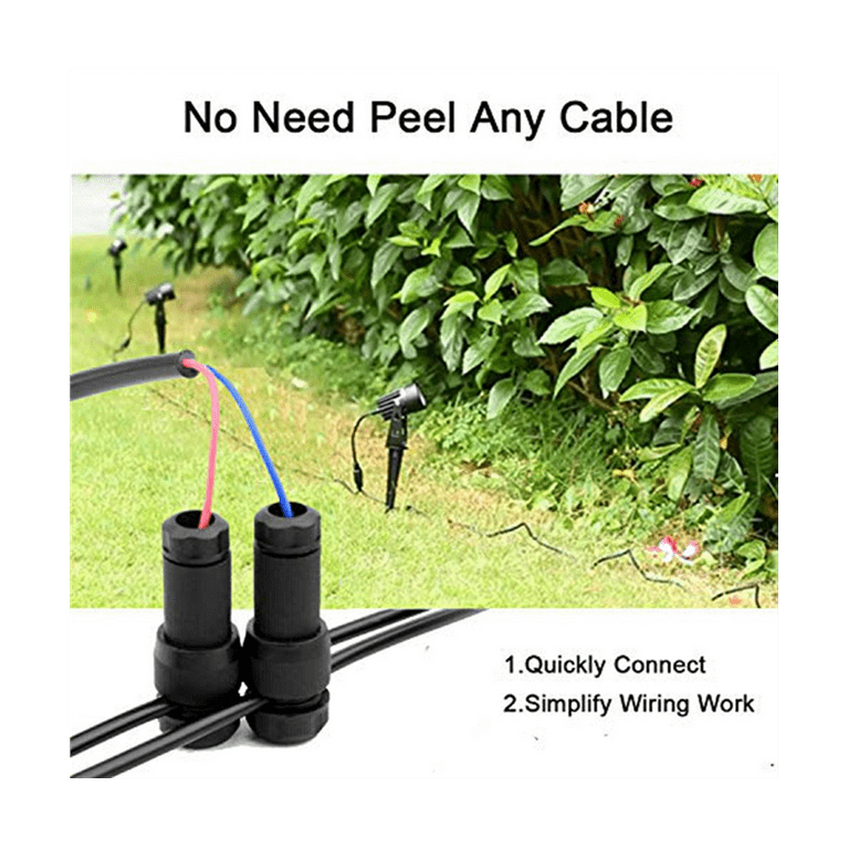 Wire Connector For Low Voltage Landscape Lighting | Shelly Lighting