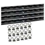 DC Cargo Etrack Rails 6' Horizontal Black Powder Coated E Track Rail 4 ...