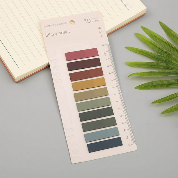 ziyahi Pastel Color Index Tabs Aesthetic Classification for Notebooks ...