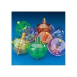 Plastic Neon Spin Tops W/Glitter (4Dz) - Toys - 48 Pieces - Walmart.com