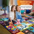 MOMOTOYS Kids Rug Learning Collection, ABC Alphabet, Numbers, Animals ...