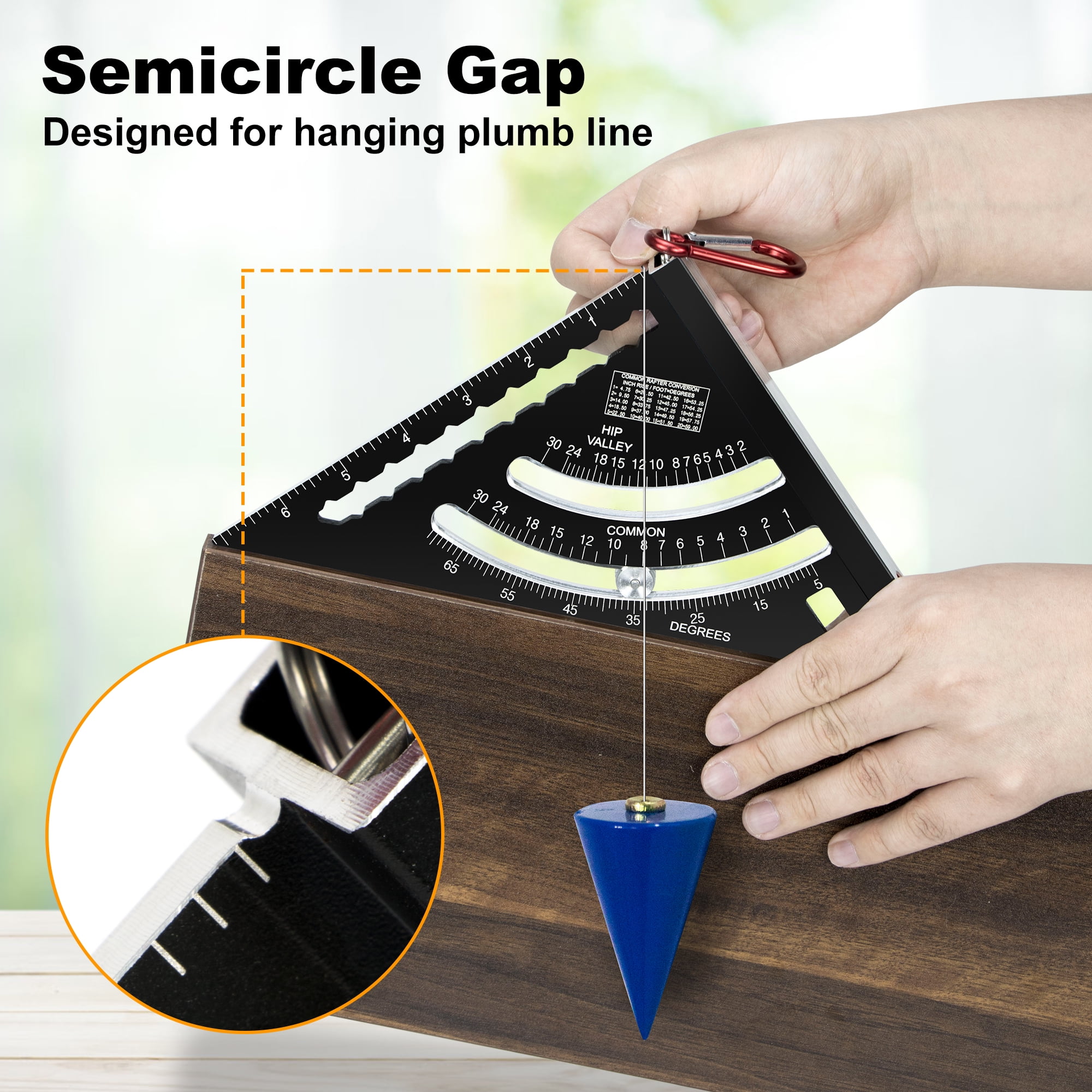 Buy Carpenter Square Woodworking square 7 inch framing Rafter Square ...