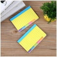 JikouIivo Divider Sticky Notes, Tabbed Self-Stick Lined Note Pad, 60 ...