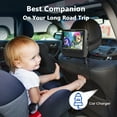 Wonnie Car Portable DVD Player, 7" Dual Car Headrest DVD Player Plays ...