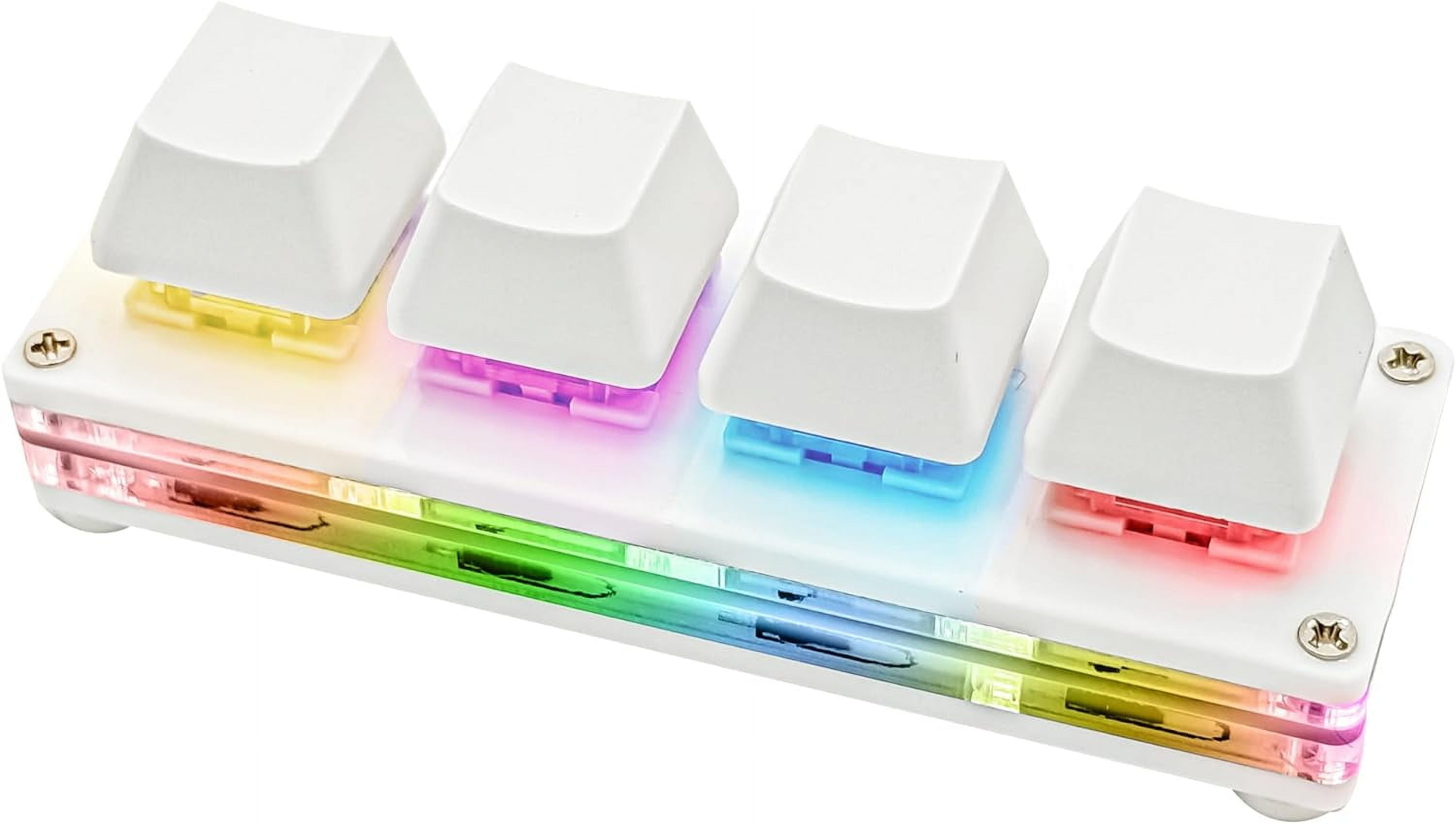 AIR-4-Key Mini Mechanical Gaming Keyboard - Compact USB Mini Keyboard ...