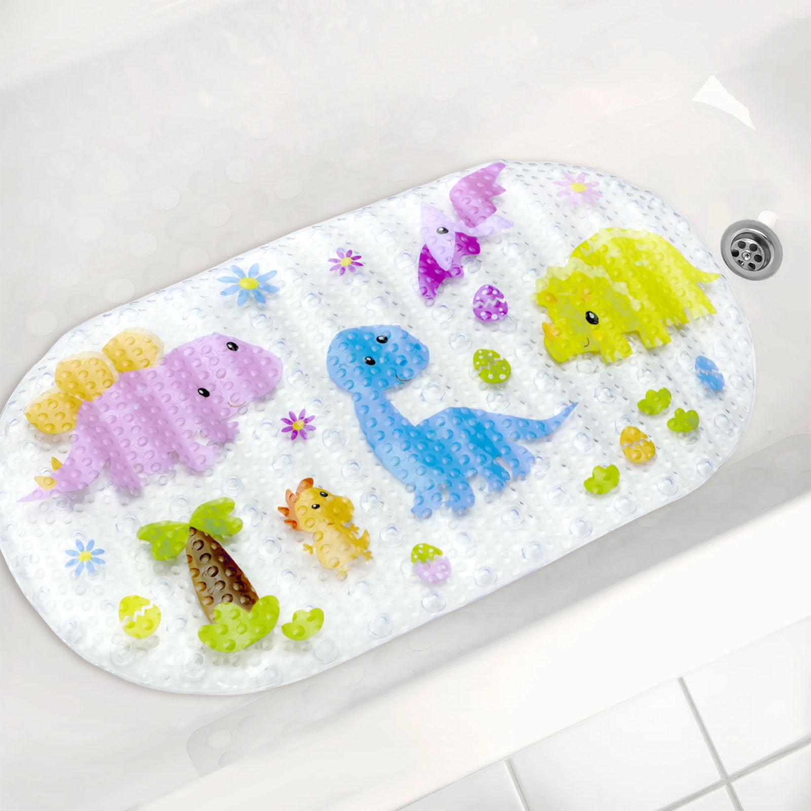 Click here for Dznils Kids Bath Mat For Tub  Non-Slip Bathtub Mat... prices