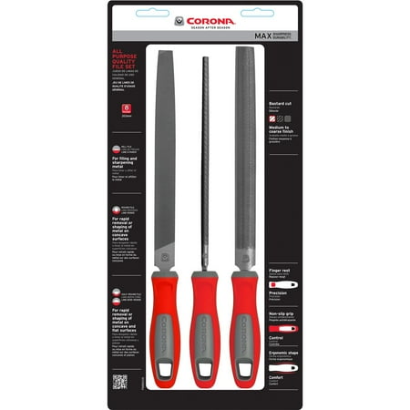Corona FS0001CS File Set with Handle, 3-Piece - Walmart.ca