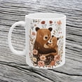 Bear Mama and Baby Ceramic Mug, New Mother Gift, Forestcore Coffee Cup ...