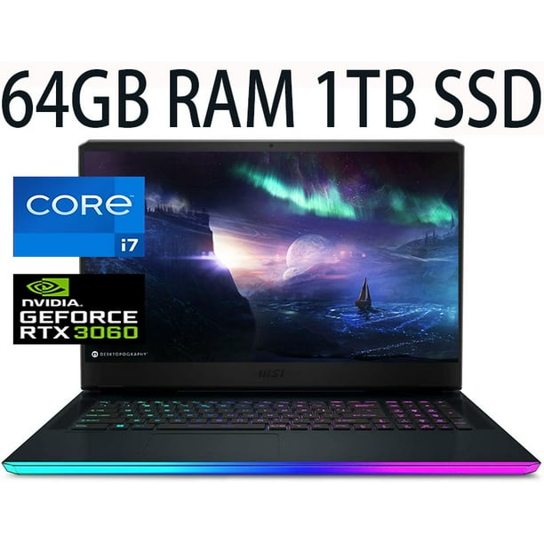 MSI GE76 Raider 17 Gaming Laptop, 11th Gen Intel Core i7-11800H 8-Cores ...
