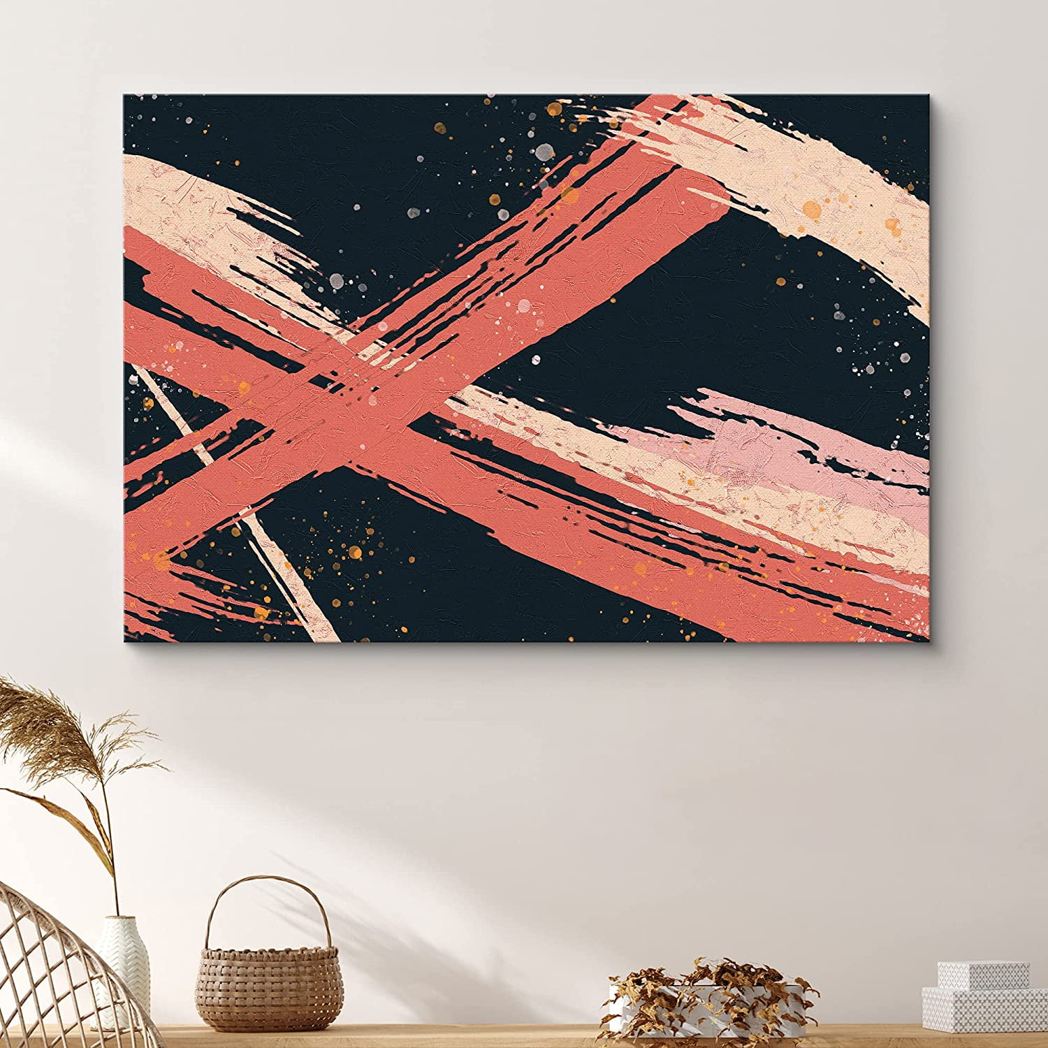 Minimalist Painting Red