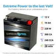 Chrome Pro Battery Yb16cl-b (16cl-bs 12 Volts,19 Ah, 240 Cca) High ...