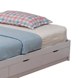 Contemporary Style Wooden Frame Full Size Chest Bed with 3 Drawers ...