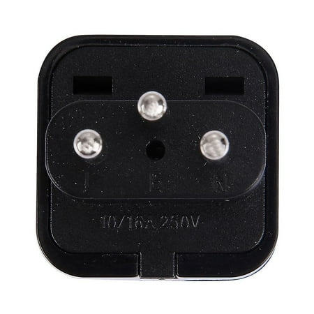 Wd-11a Swiss Gauge Power Conversion Plug And Socket Converter Black 1 ...