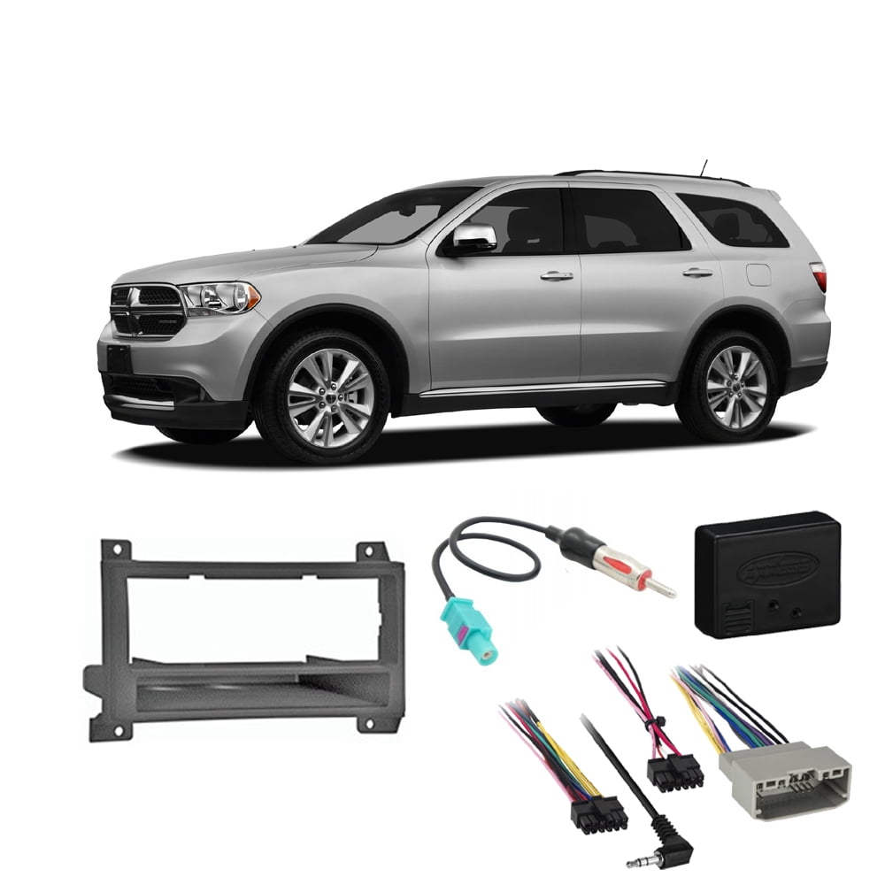 Dodge Durango 2011-2013 Single or Double DIN Stereo Radio Install Dash ...